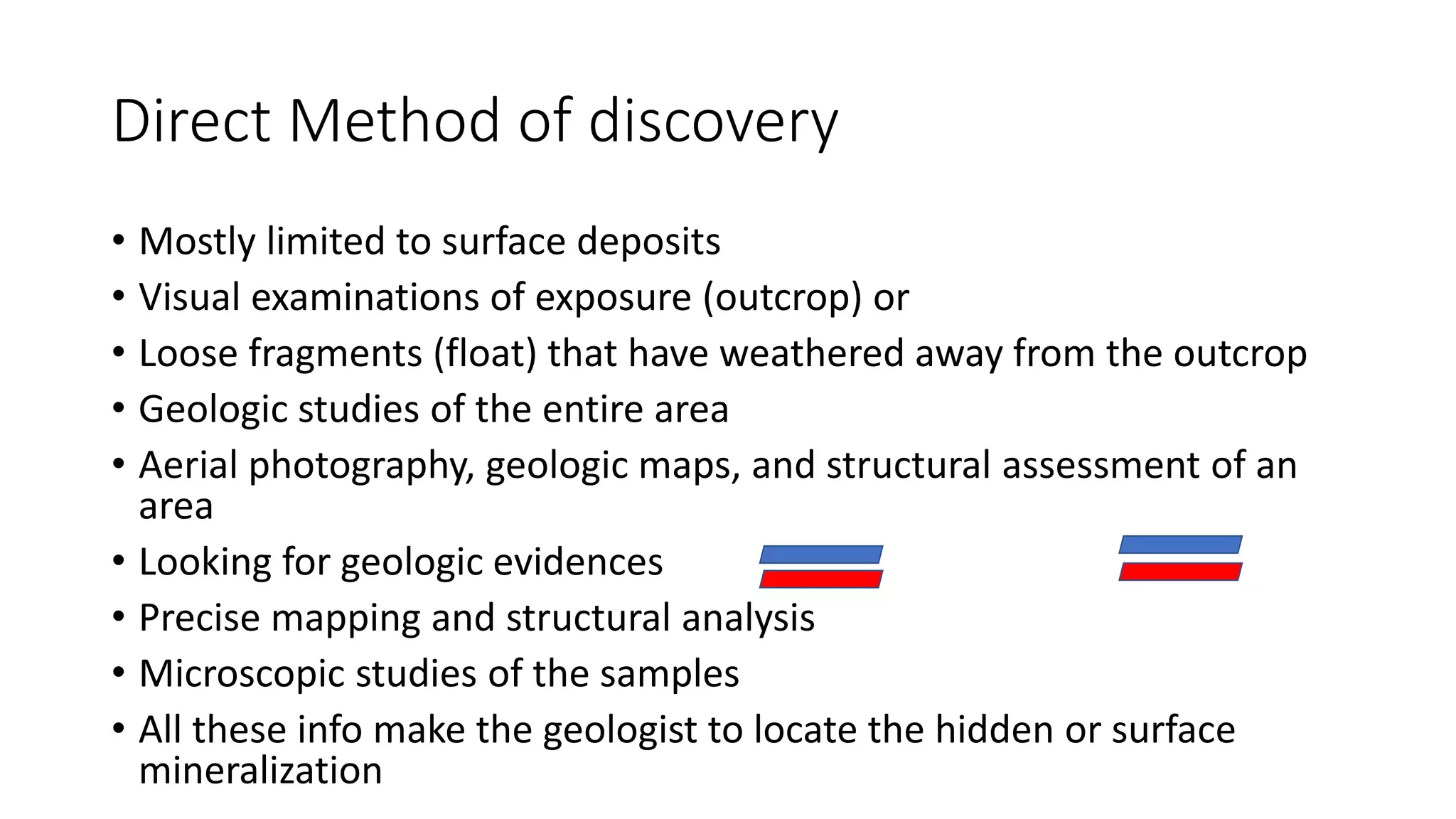Prospecting and Exploration - | PPTX
