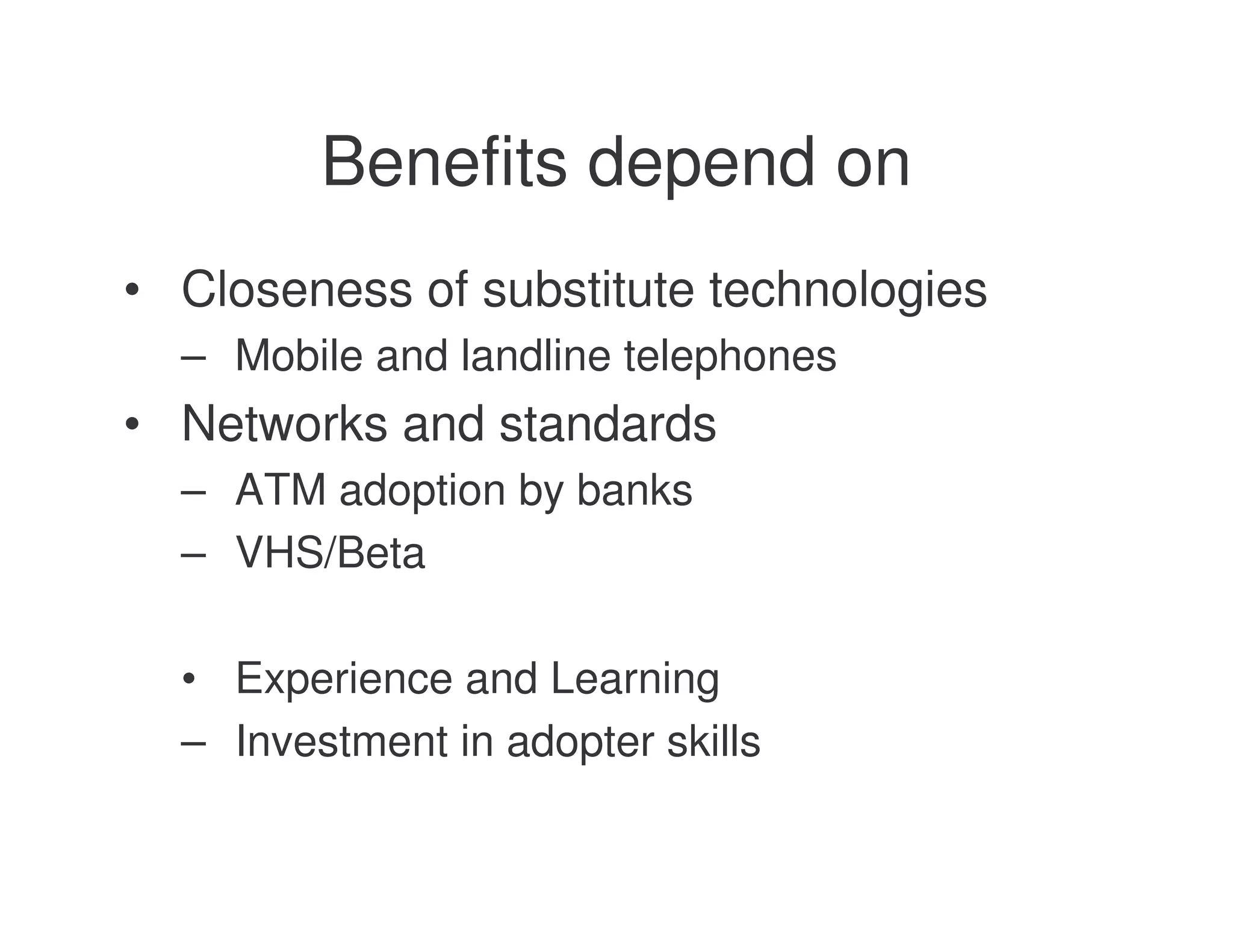 Lecture 5 - Technology diffusion and technology transfer | PDF