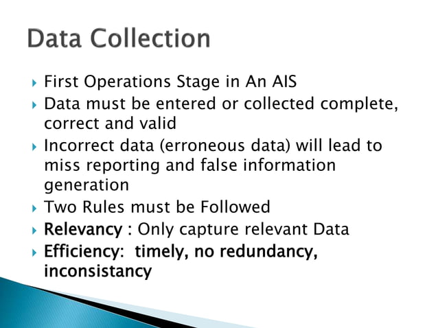 Lecture 5 the information system a general model of ais:update version ...