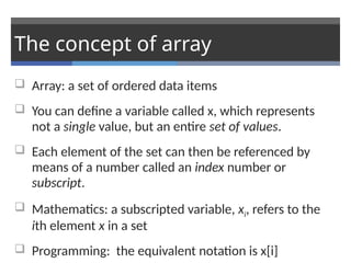 Lecture-5_Arrays.pptx FOR EDUCATIONAL PURPOSE | PPT