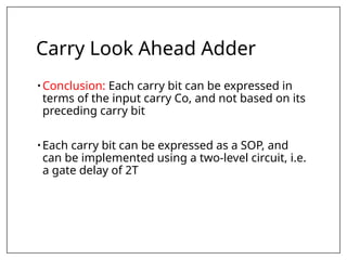 Lecture-5b - BCD Adder and Carry Propagation, Comparator (2).pptx