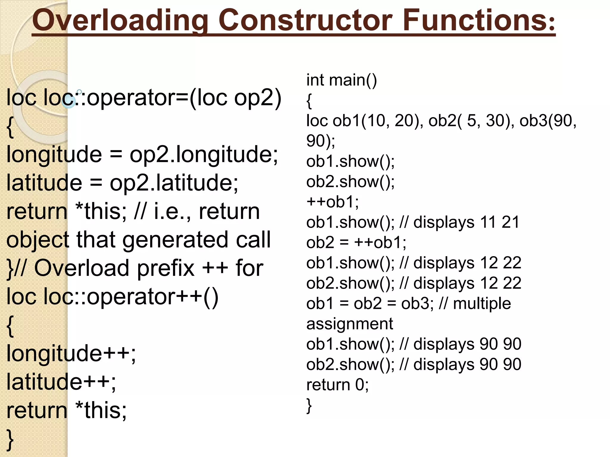 Lecture 5, c++(complete reference,herbet sheidt)chapter-15 | PPTX | Web ...