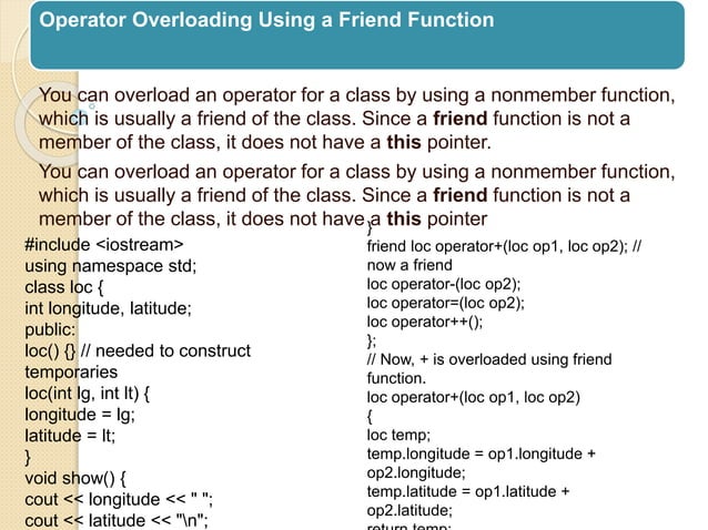 Lecture 5, c++(complete reference,herbet sheidt)chapter-15 | PPTX | Web Development | Internet