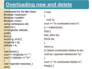 Lecture 5, c++(complete reference,herbet sheidt)chapter-15 | PPTX