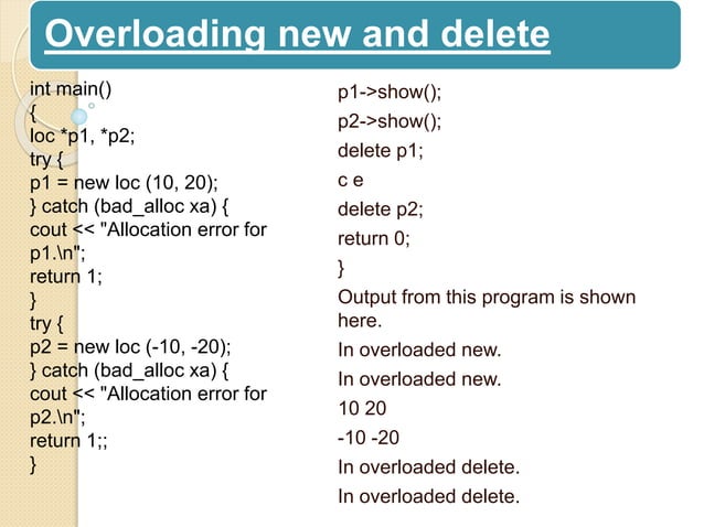 Lecture 5, c++(complete reference,herbet sheidt)chapter-15 | PPTX | Web Development | Internet