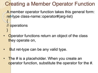 Lecture 5, c++(complete reference,herbet sheidt)chapter-15 | PPTX
