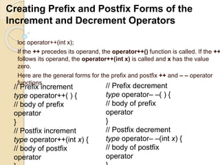 Lecture 5, c++(complete reference,herbet sheidt)chapter-15 | PPTX