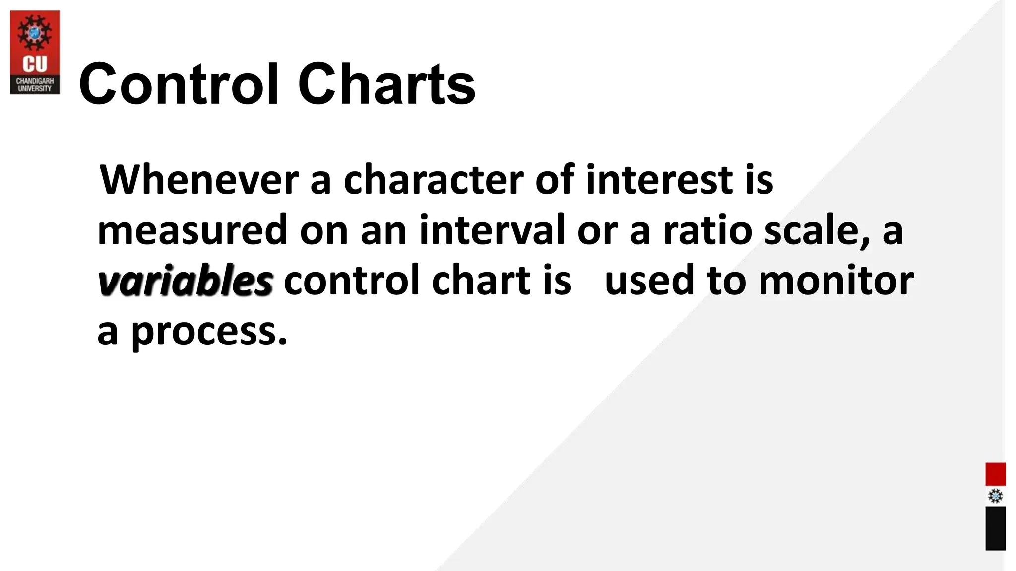 Lecture-5 Control Charts-1.pptx | Educational Assessment | Education
