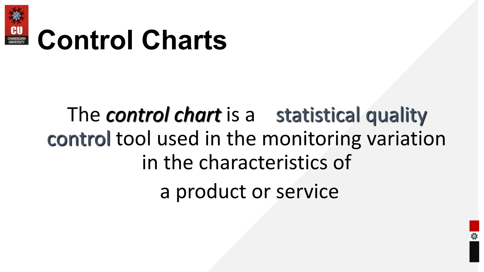 Lecture-5 Control Charts-1.pptx | Educational Assessment | Education
