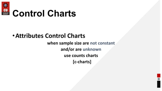 Lecture-5 Control Charts-1.pptx | Educational Assessment | Education