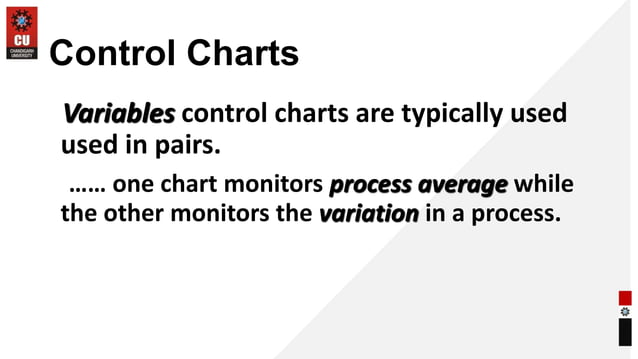 Lecture-5 Control Charts-1.pptx | Educational Assessment | Education