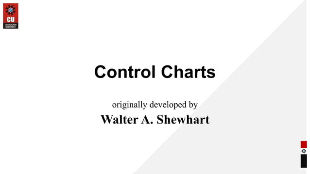 Lecture-5 Control Charts-1.pptx | Educational Assessment | Education