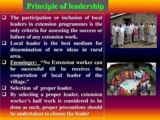 Principles of Extension Education | PDF