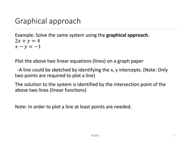 Lecture 5 (solving simultaneous equations) | PPTX | Physics | Science