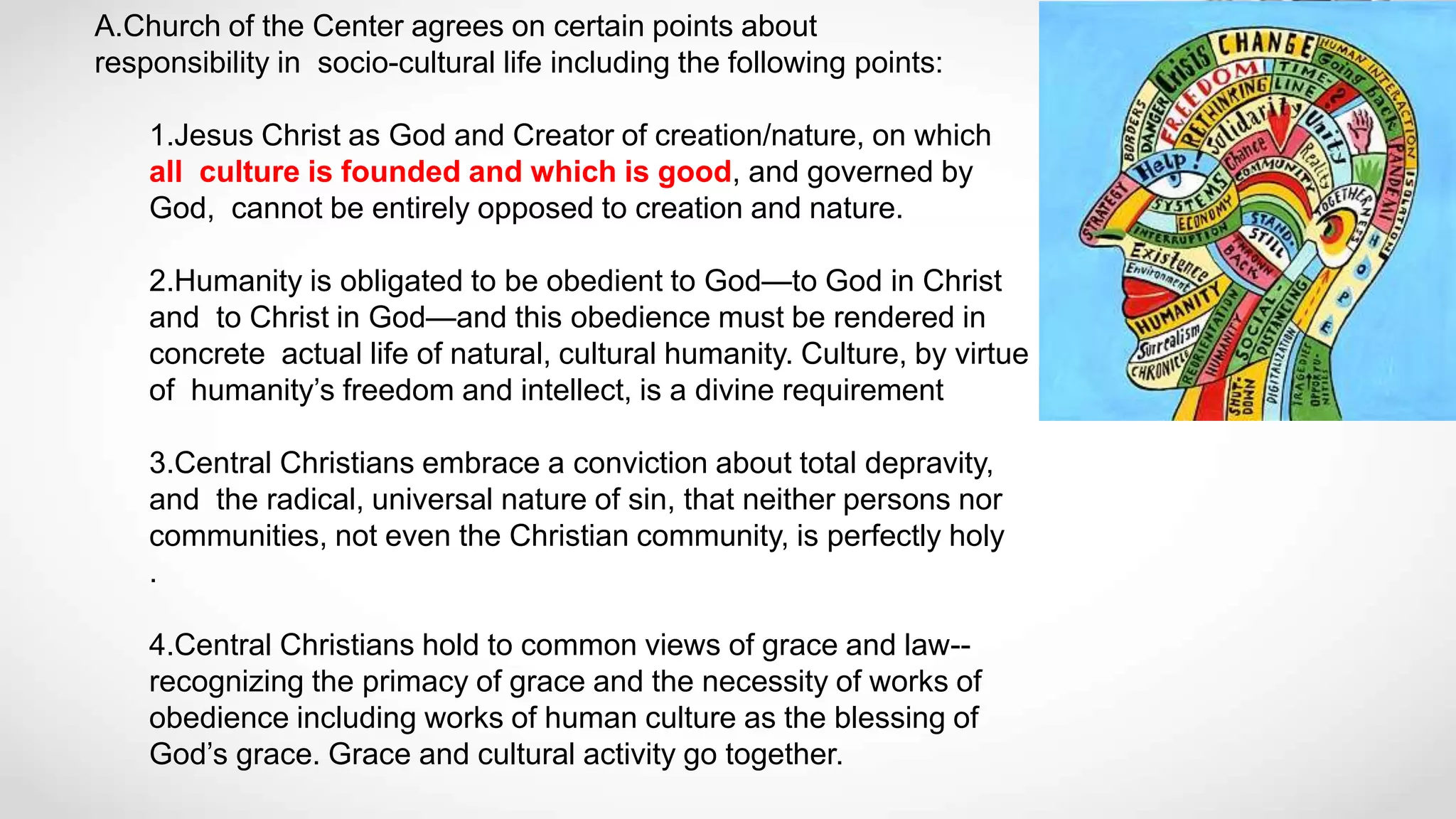 Lecture 5, Synthesis of Christ & Culture | PPSX