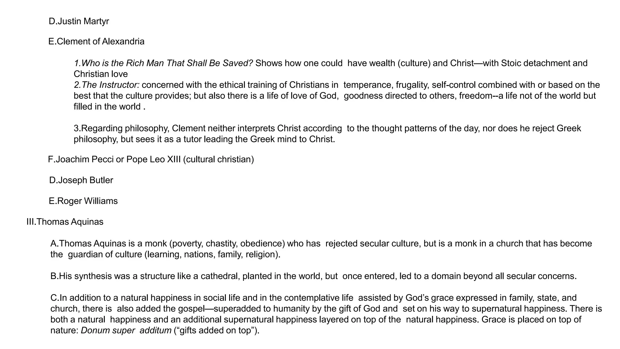 Lecture 5, Synthesis of Christ & Culture | PPSX