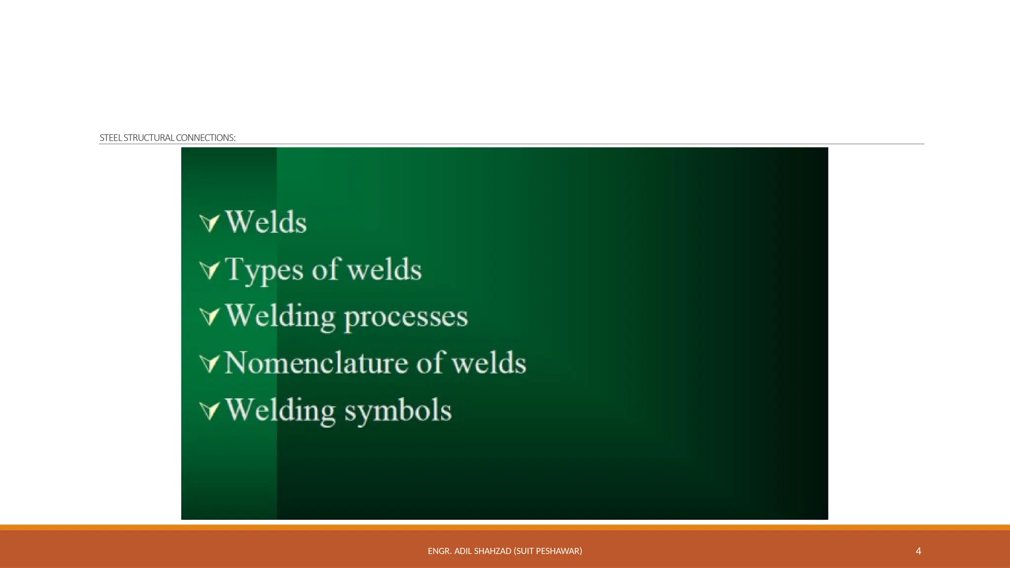 Lecture-5 (Welded Connections Welded Connections).pptx