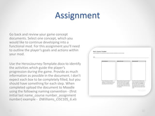 Intro to Game Modding - Lecture 6 | PPT