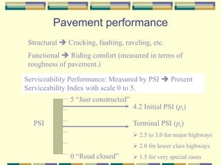 Design Considerations for AASHTO Flexible pavement design | PPT
