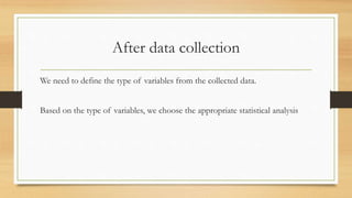 Lecture 6. univariate and bivariate analysis | PPTX