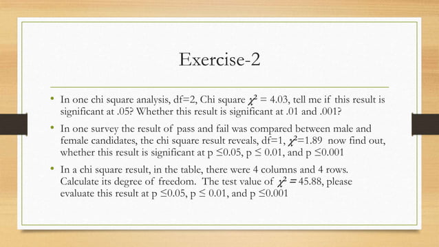 Lecture 6. univariate and bivariate analysis | PPTX