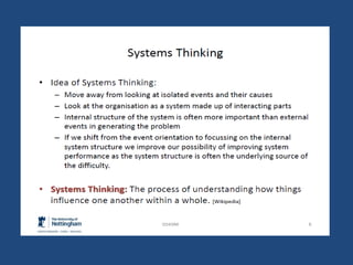 System Thinking & Causal Loop Diagrams and guidelines for their ...