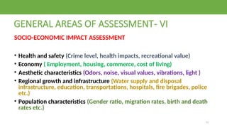 Environmental Impacts Assessment (EIA) for MS | PPTX