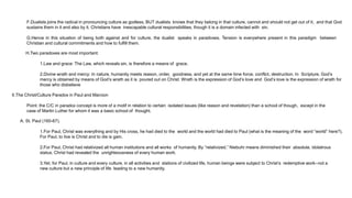 Lecture 6-Christ & Culture in Paradox | PPT