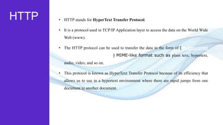 Lecture 6- http | PPT
