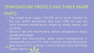 Comprehensive Overview of Physical Oceanography: Pressure, Temperature ...