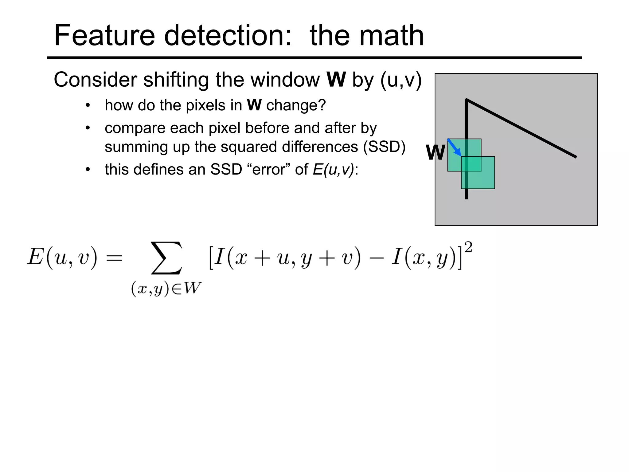 Lecture 6 Computer Vision Features Descriptors Matching Pdf
