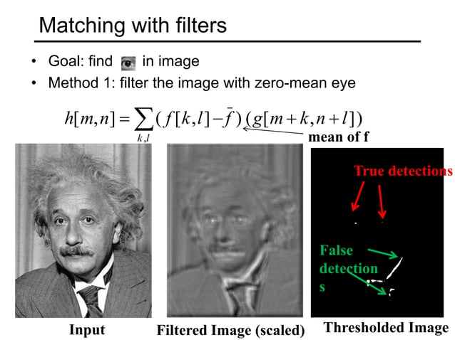 Lecture 6-computer vision features descriptors matching | PDF
