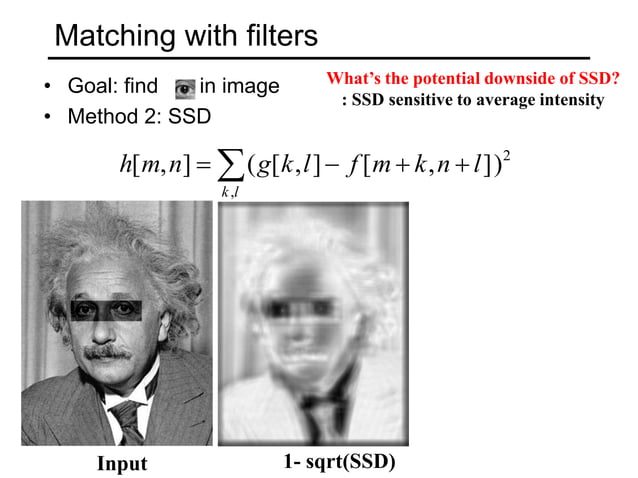 Lecture 6-computer vision features descriptors matching | PDF