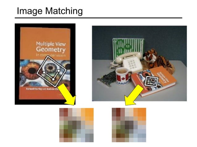 Lecture 6-computer vision features descriptors matching | PDF