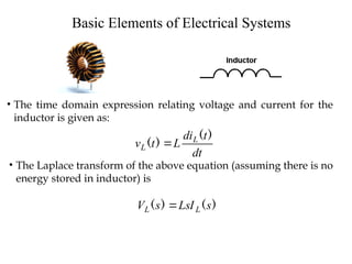 lecture-6 & 7 modelling of electrical and real world systems.pptx