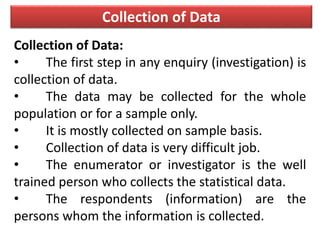 Collection & Editing of data | PPTX