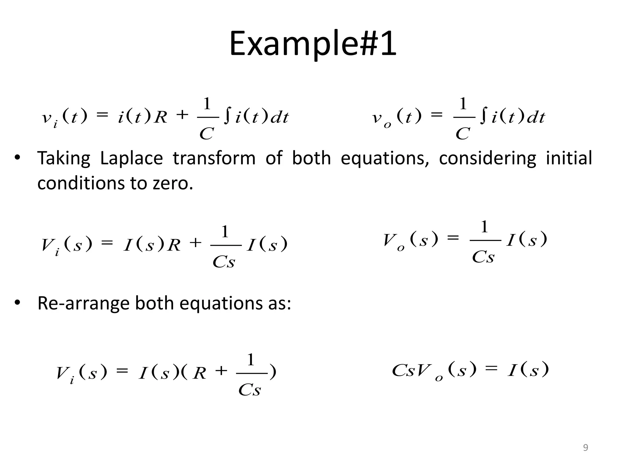 Lecture 6 Modelling Of Electrical Electronic Systems Pptx