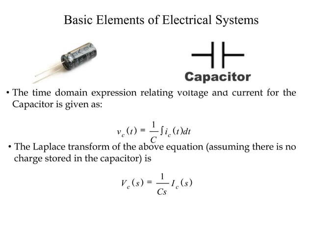 Lecture 6 modelling-of_electrical__electronic_systems | PPTX