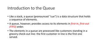 Data Structures - Lecture 6 [queues] | PPT