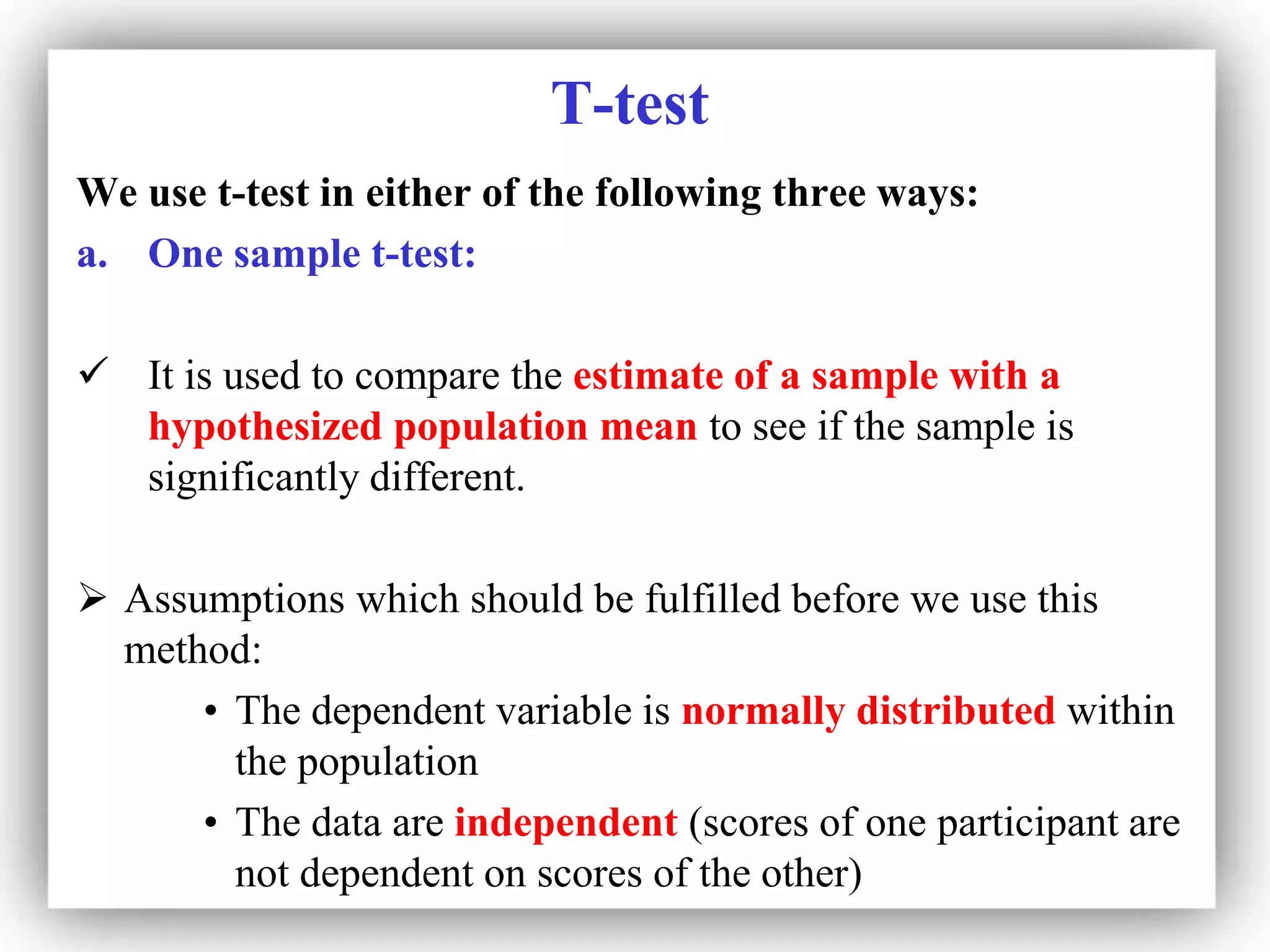 Lecture-6 (t-test and one way ANOVA.ppt