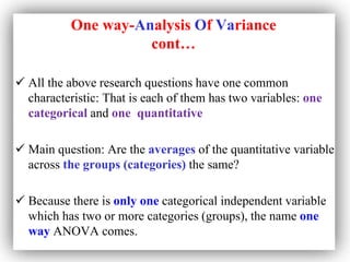 Lecture-6 (t-test and one way ANOVA.ppt