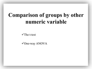Lecture-6 (t-test and one way ANOVA.ppt