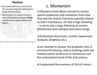Lecture 6: The Second Century: The Era of the Apostolic Fathers | PPTX