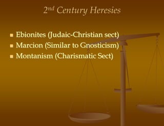 Lecture 6: The Second Century: The Era of the Apostolic Fathers | PPTX