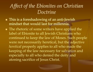 Lecture 6: The Second Century: The Era of the Apostolic Fathers | PPTX