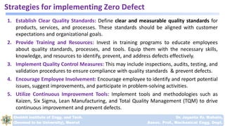 Zero Defects and Continuous Improvement in TQM | PDF