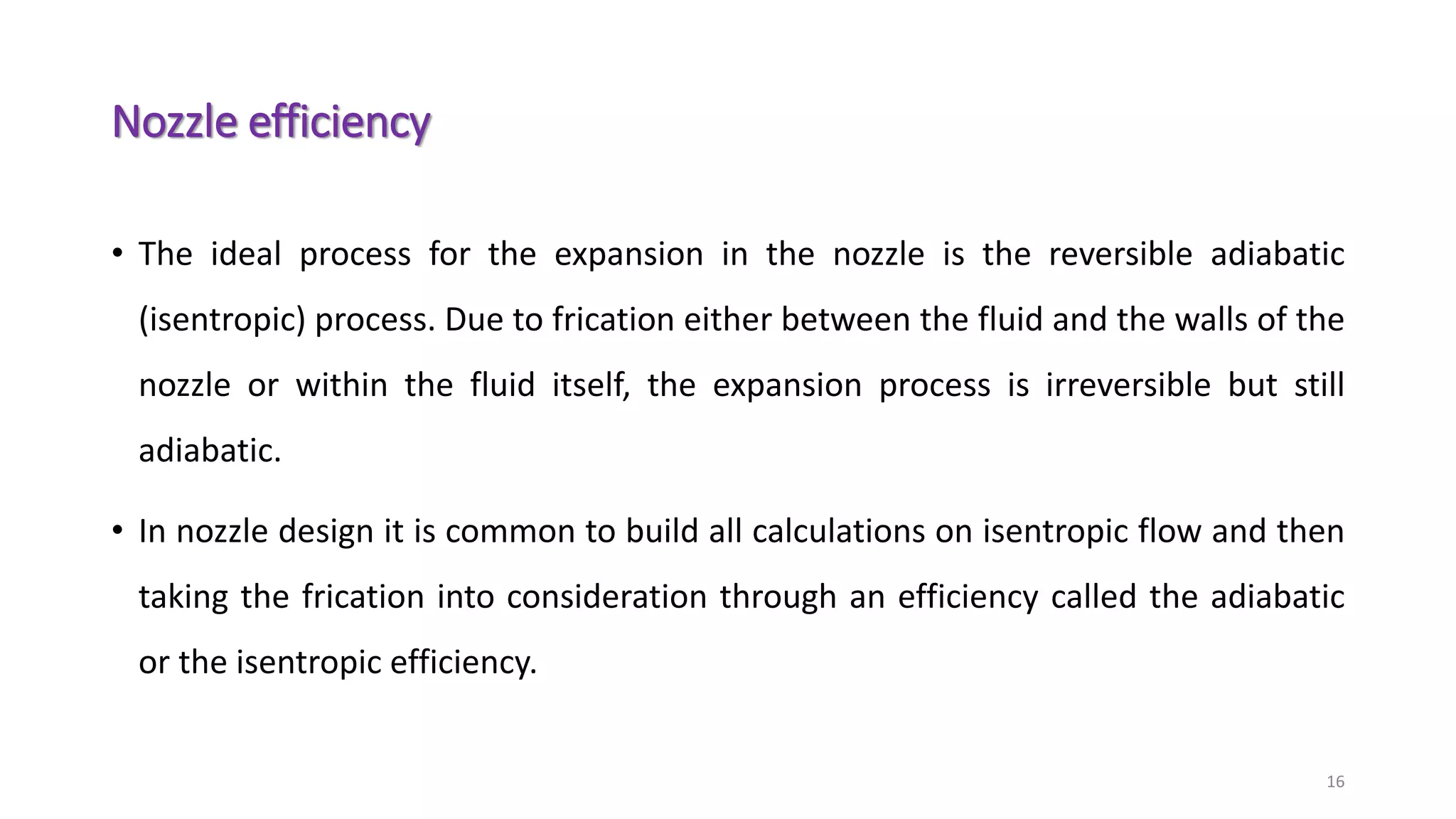 Nozzles - Lecture B | PPTX
