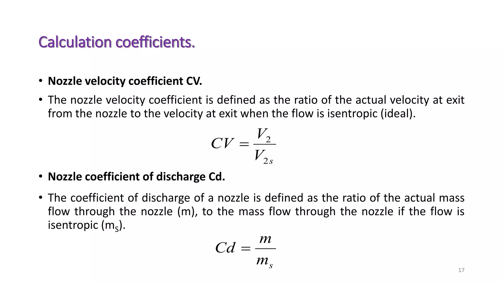 Nozzles - Lecture B | PPTX