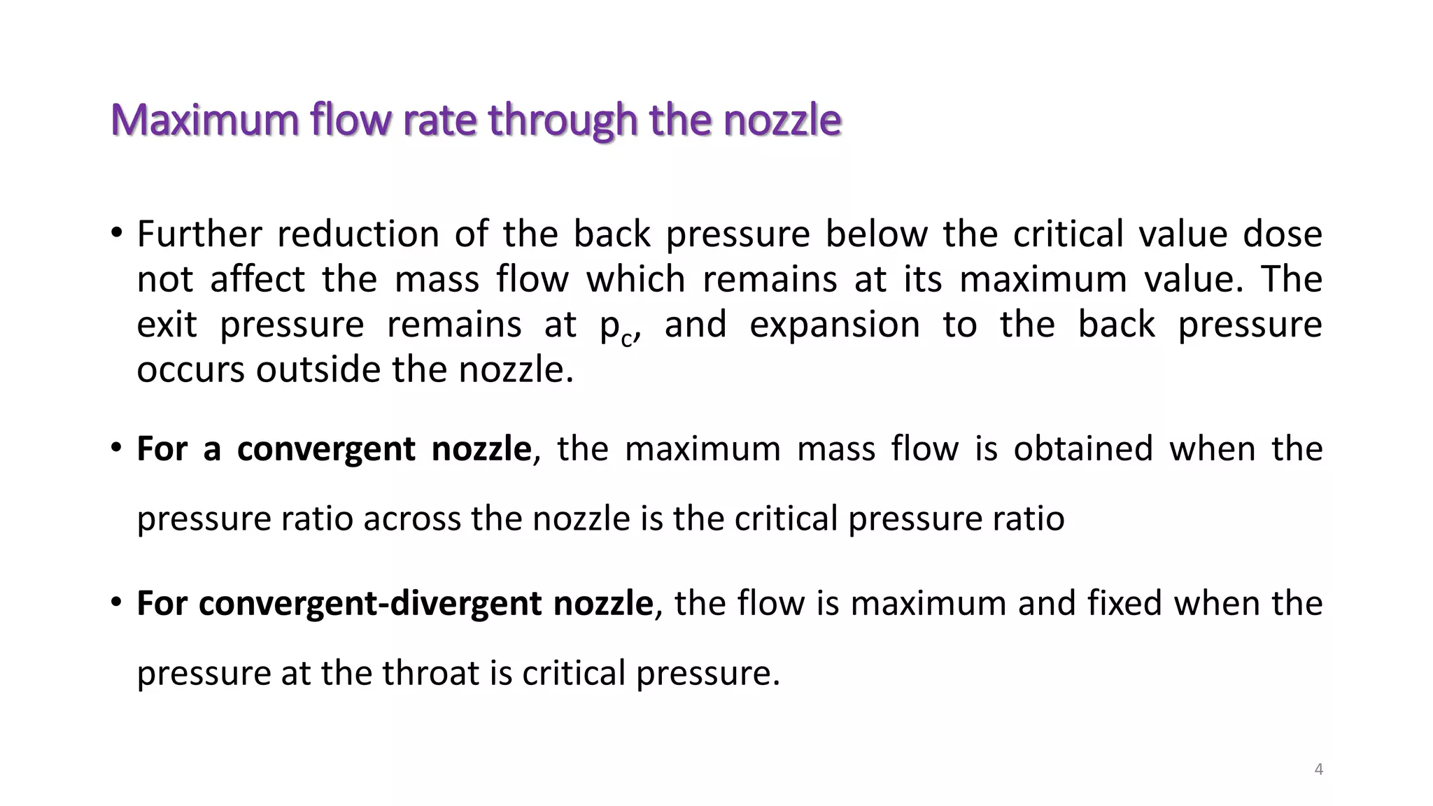 Nozzles - Lecture B | PPTX