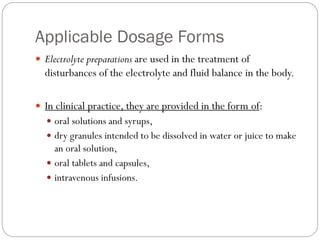 Electrolyte Solution | PDF